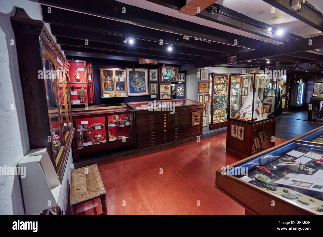 The English folk magician Cecil Williamson founded the museum in 1951 ...