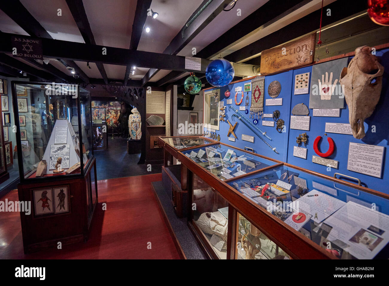 The English folk magician Cecil Williamson founded the museum in 1951 ...