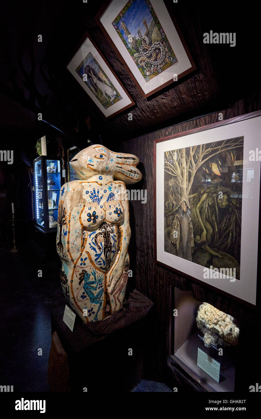 The English folk magician Cecil Williamson founded the museum in 1951 ...