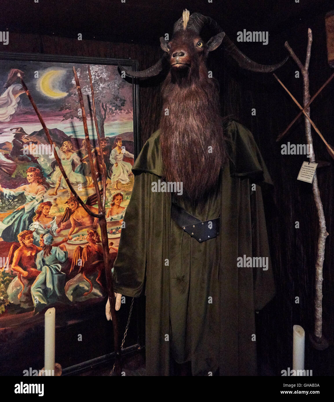 The English folk magician Cecil Williamson founded the museum in 1951 ...