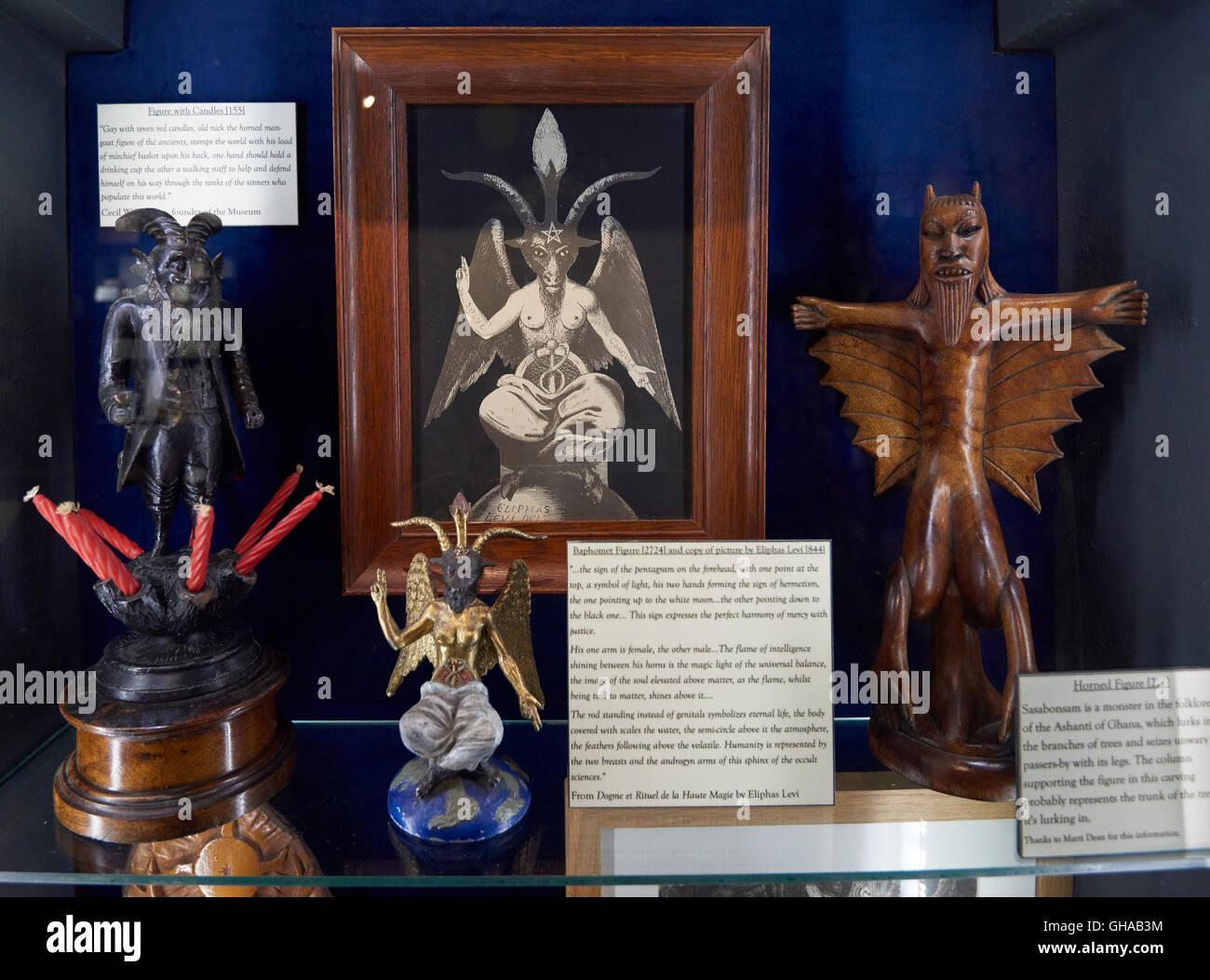 The English folk magician Cecil Williamson founded the museum in 1951 ...