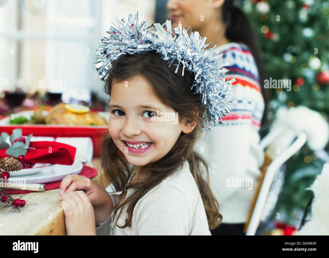 Family christmas dinner side on hi-res stock photography and images - Alamy