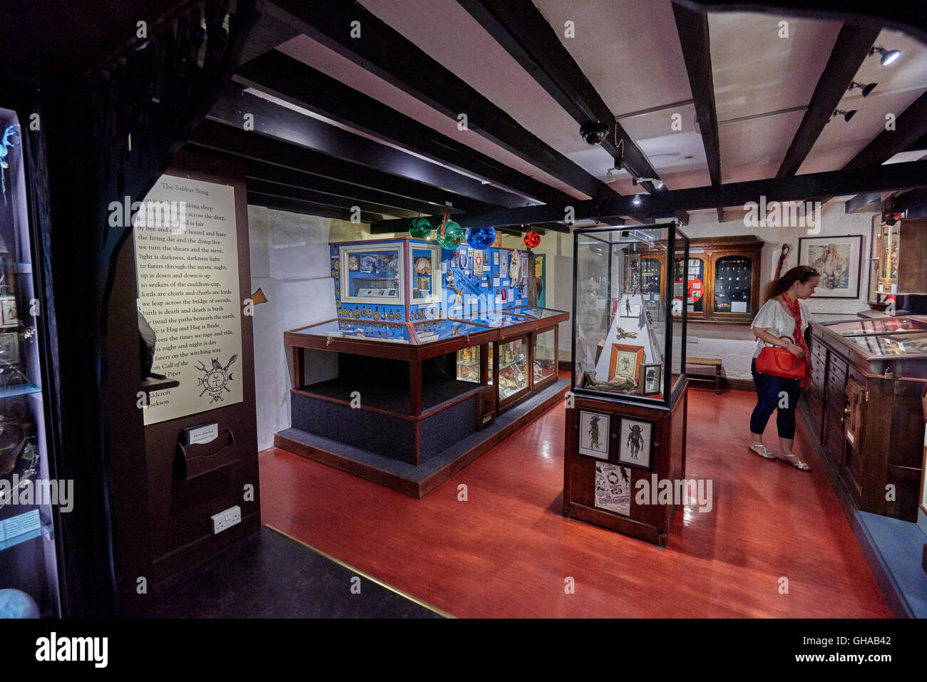 The English folk magician Cecil Williamson founded the museum in 1951 ...