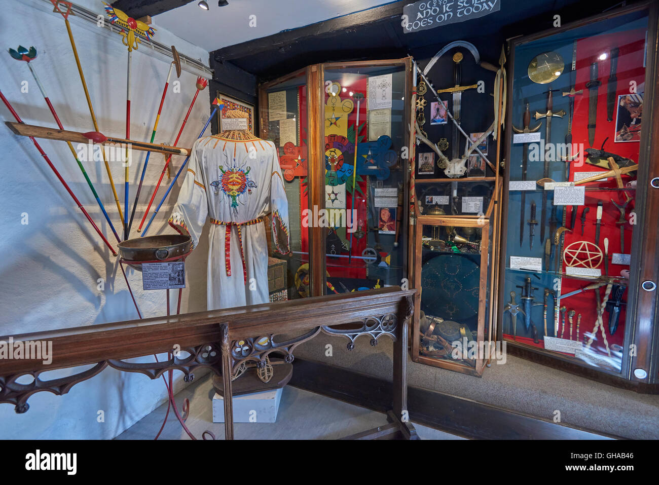 The English folk magician Cecil Williamson founded the museum in 1951 ...