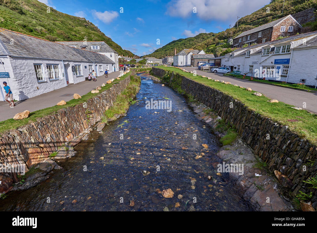 Boscastle is a village and fishing port on the north coast of Cornwall ...