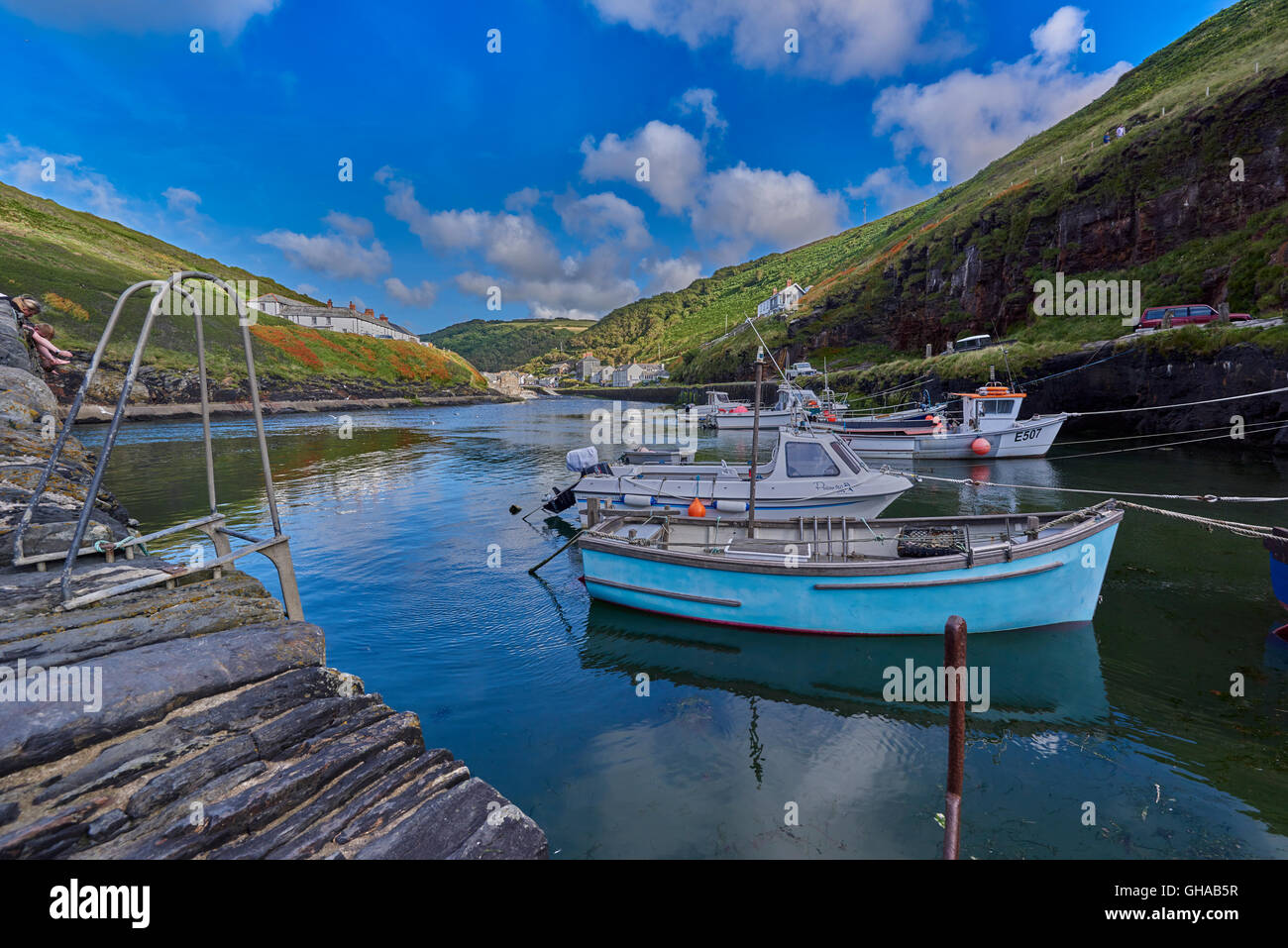 Boscastle is a village and fishing port on the north coast of Cornwall ...