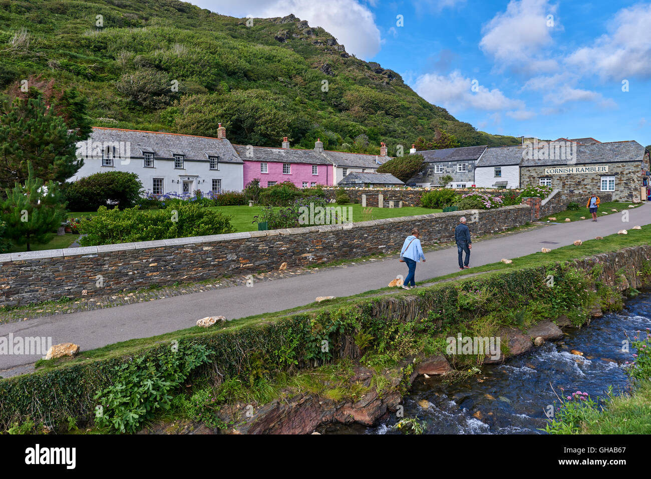 Boscastle is a village and fishing port on the north coast of Cornwall ...
