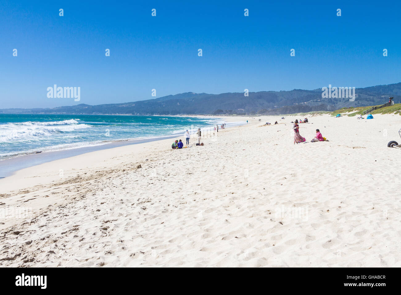 Monterey State beach, California Stock Photo - Alamy