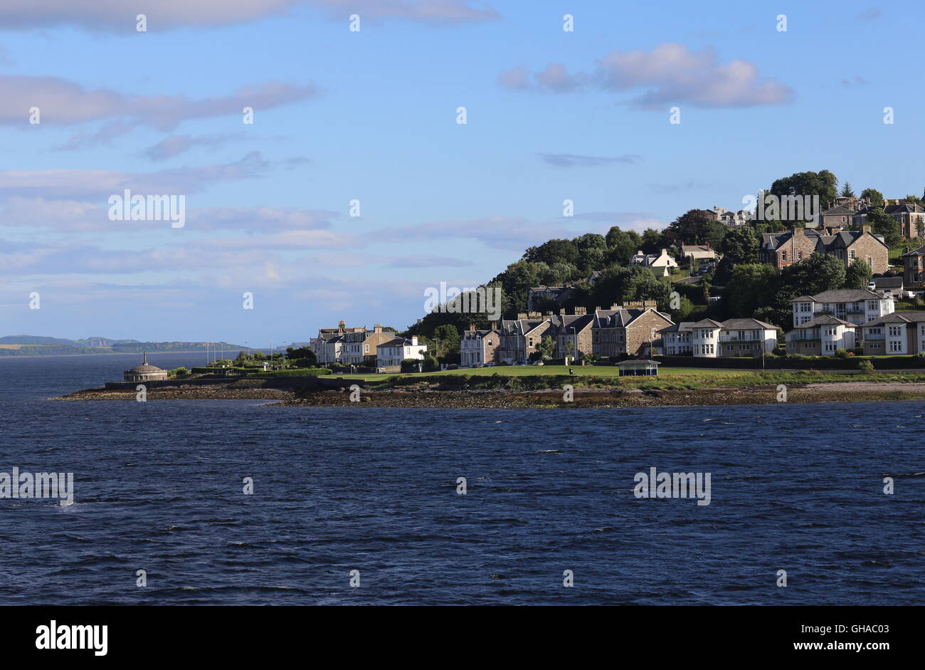 Rothesay waterfront Isle of Bute Scotland August 2016 Stock Photo - Alamy