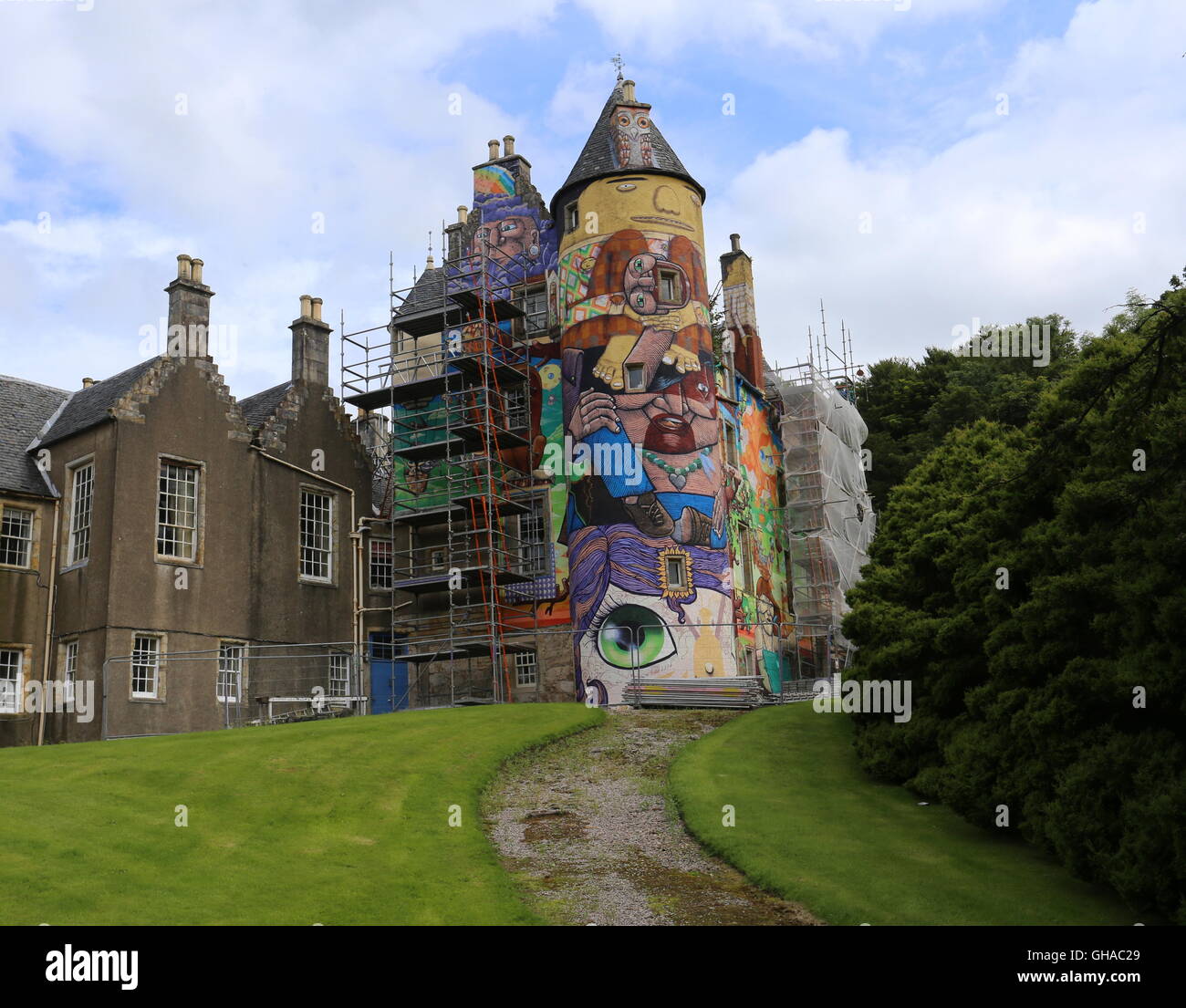 Kelburn castle hi-res stock photography and images - Alamy