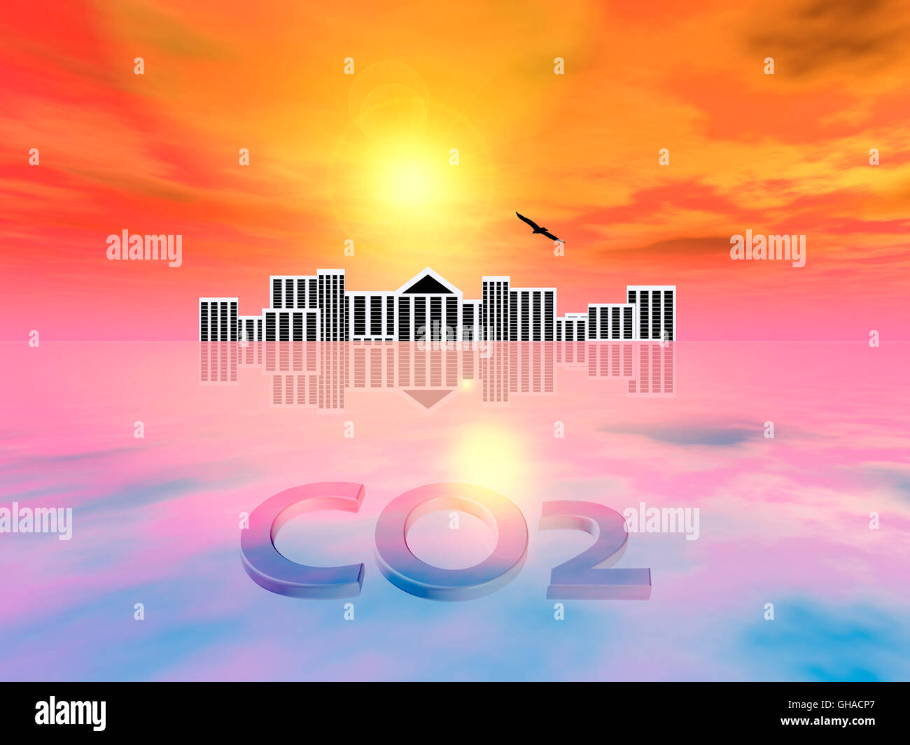 Atmospheric carbon dioxide hi-res stock photography and images - Alamy