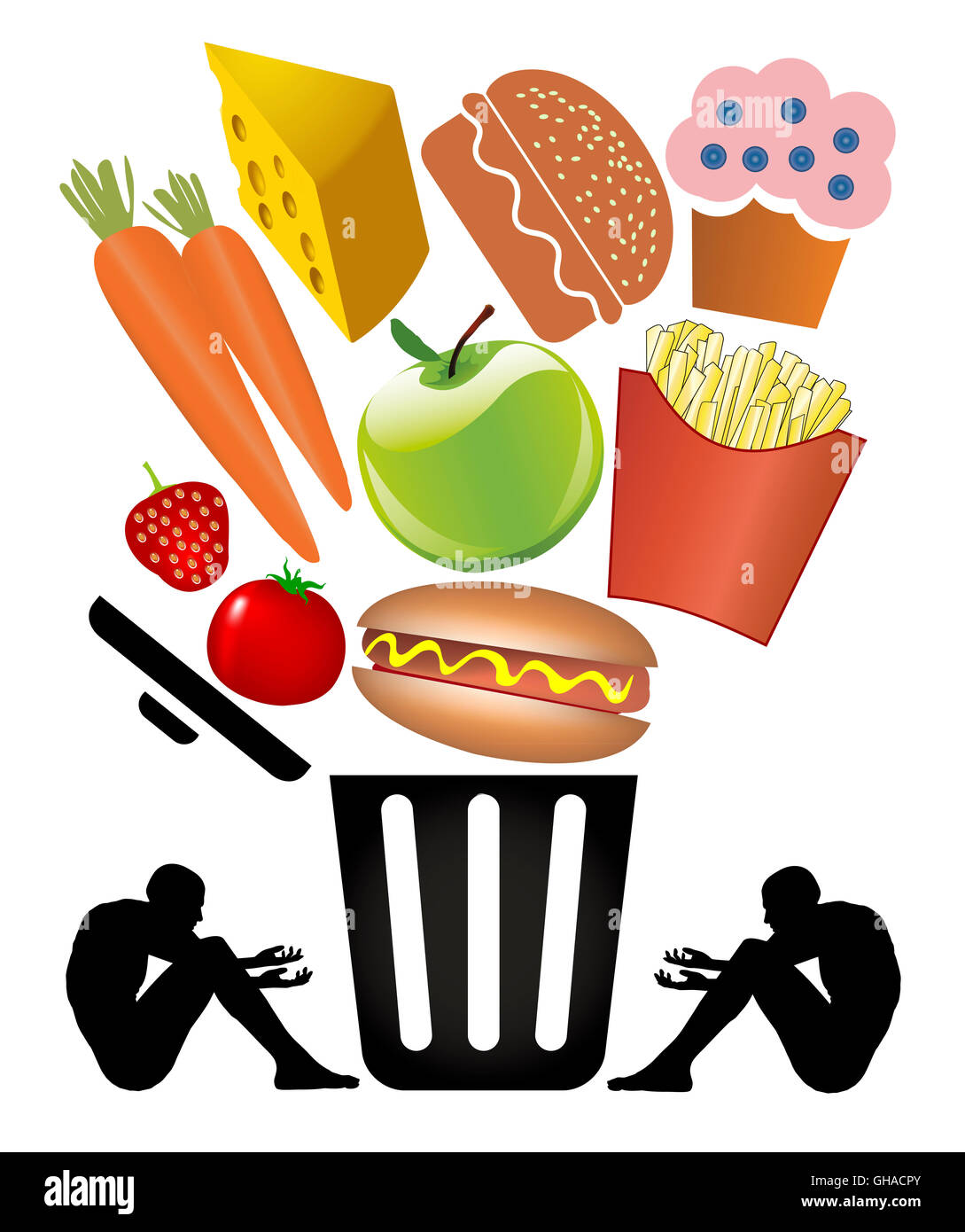 Food Waste Clipart