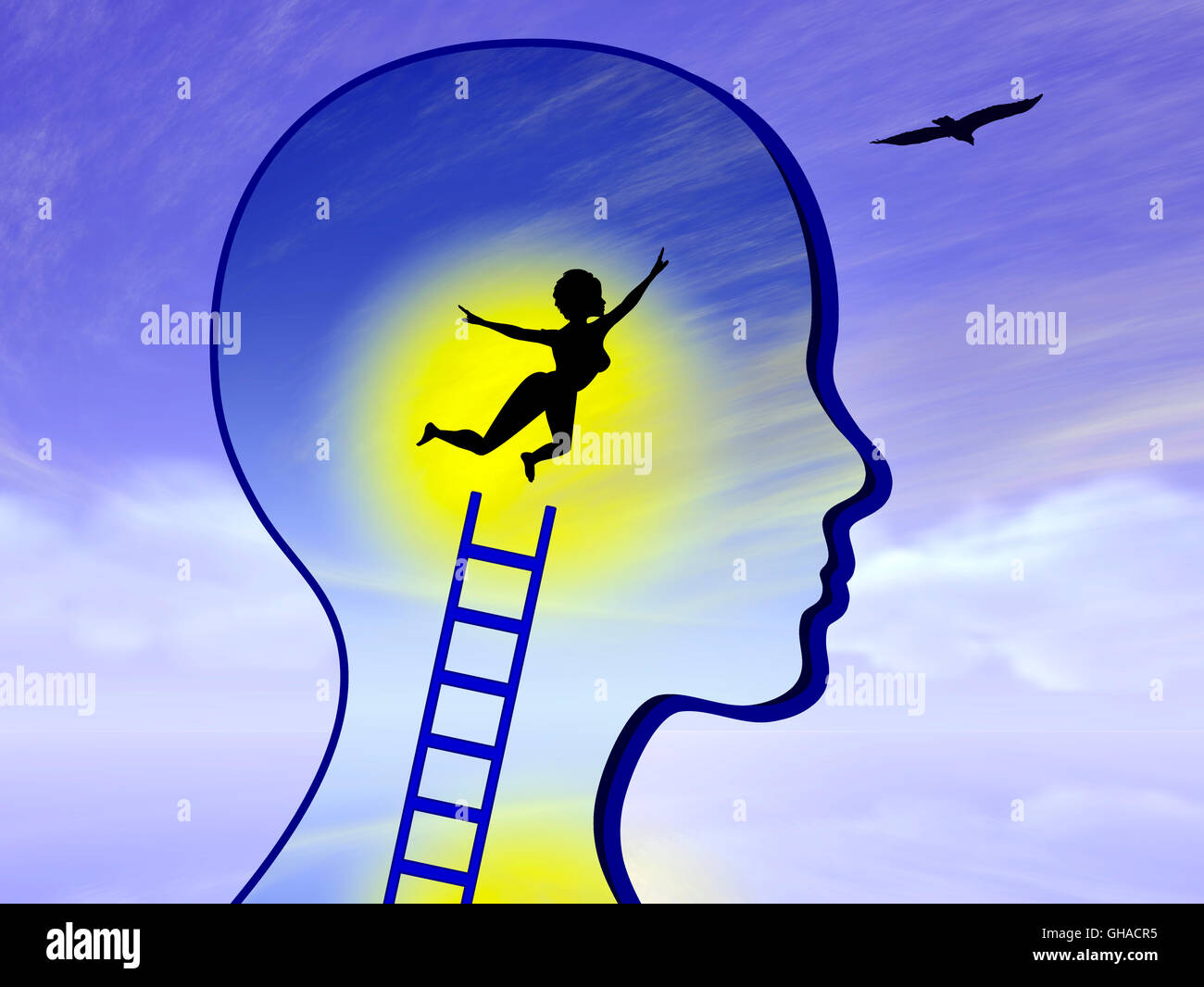 Finding your Inner Freedom Stock Photo - Alamy Finding your Inner Freedom Stock Photo - Alamy