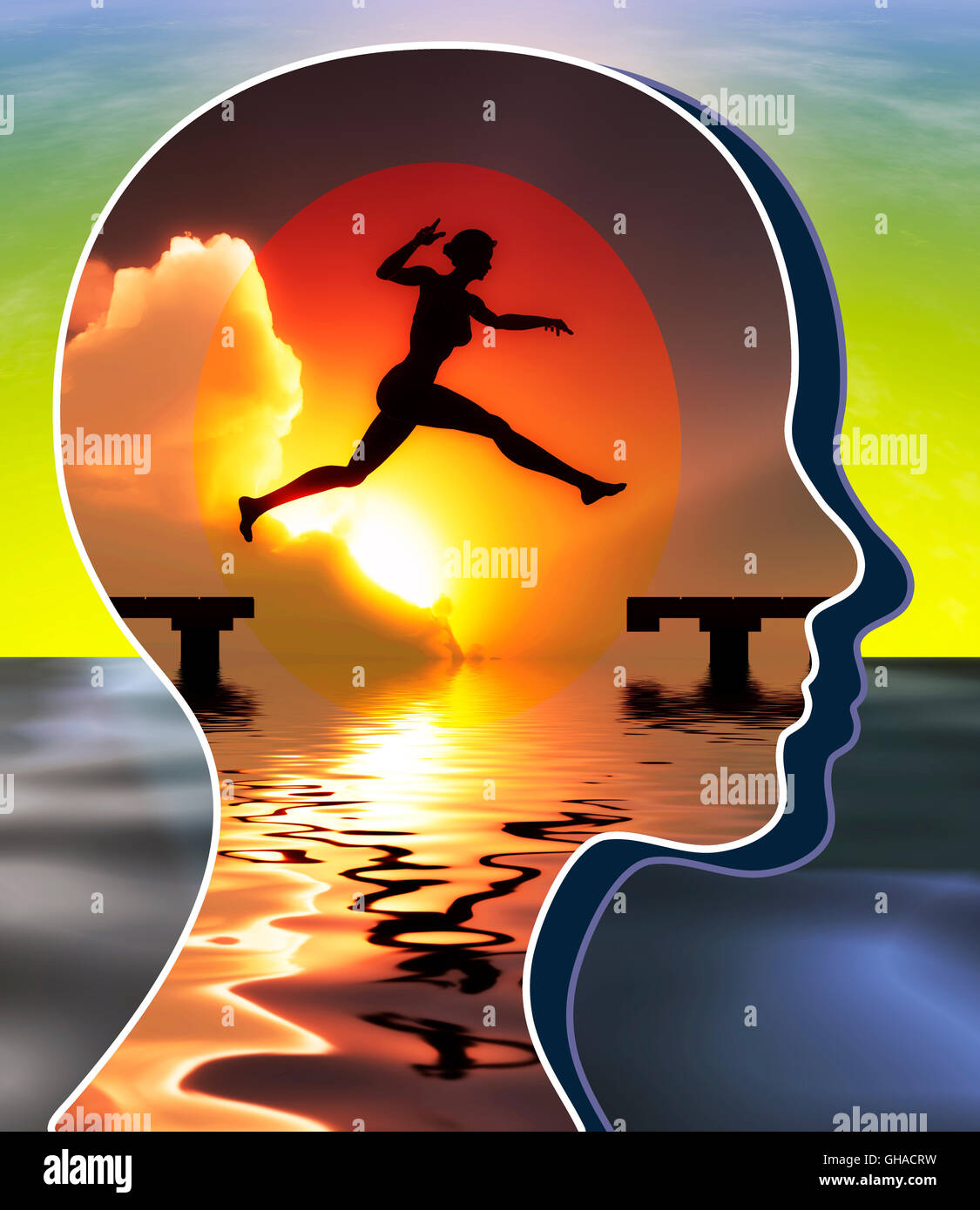 Jump start brain hi-res stock photography and images - Alamy