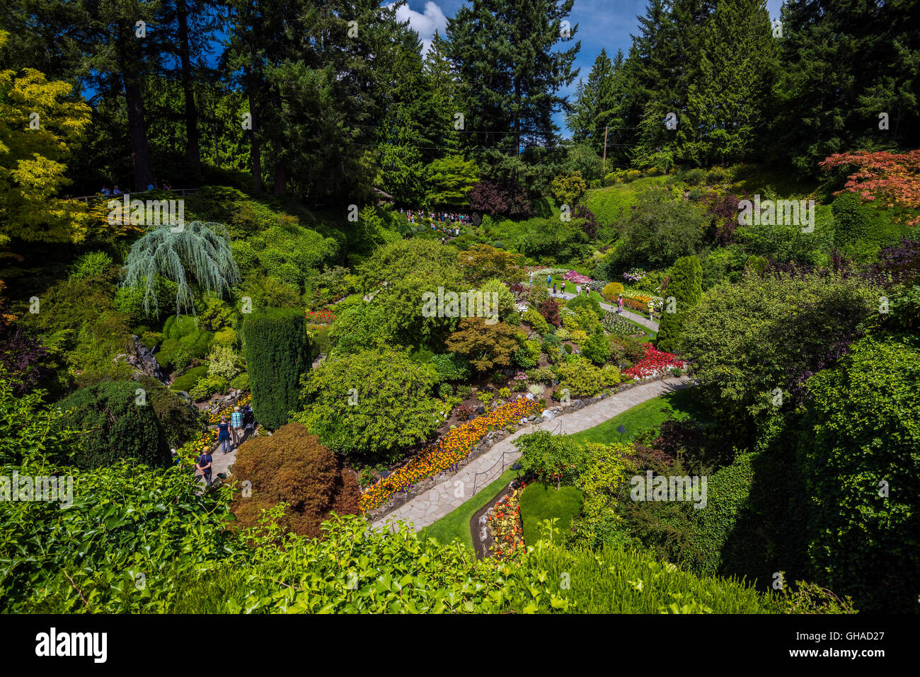 Butchart gardens hi-res stock photography and images - Alamy