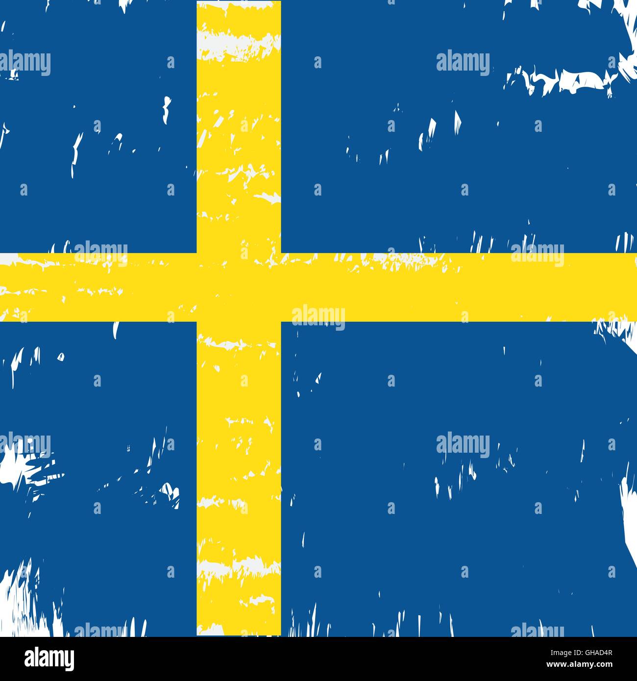 Old swedish flag Stock Vector Images - Alamy