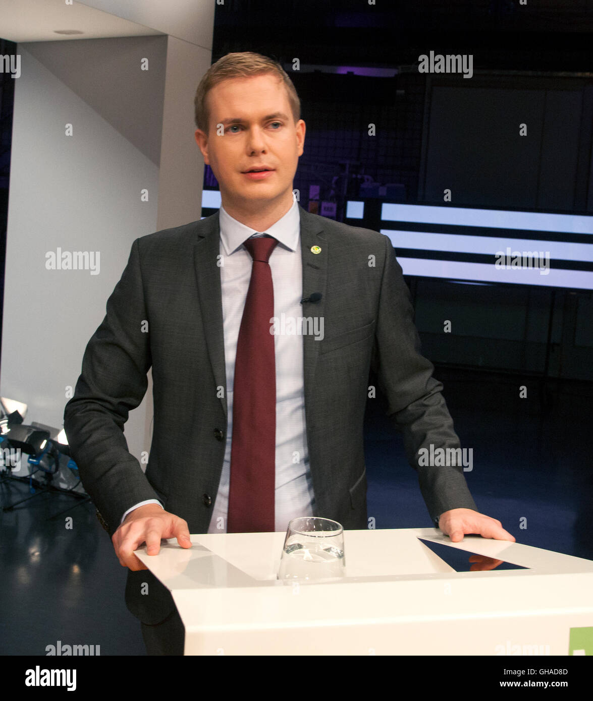 GUSTAV FRIDOLIN Spokes person for the Swedish Green party and Minister ...
