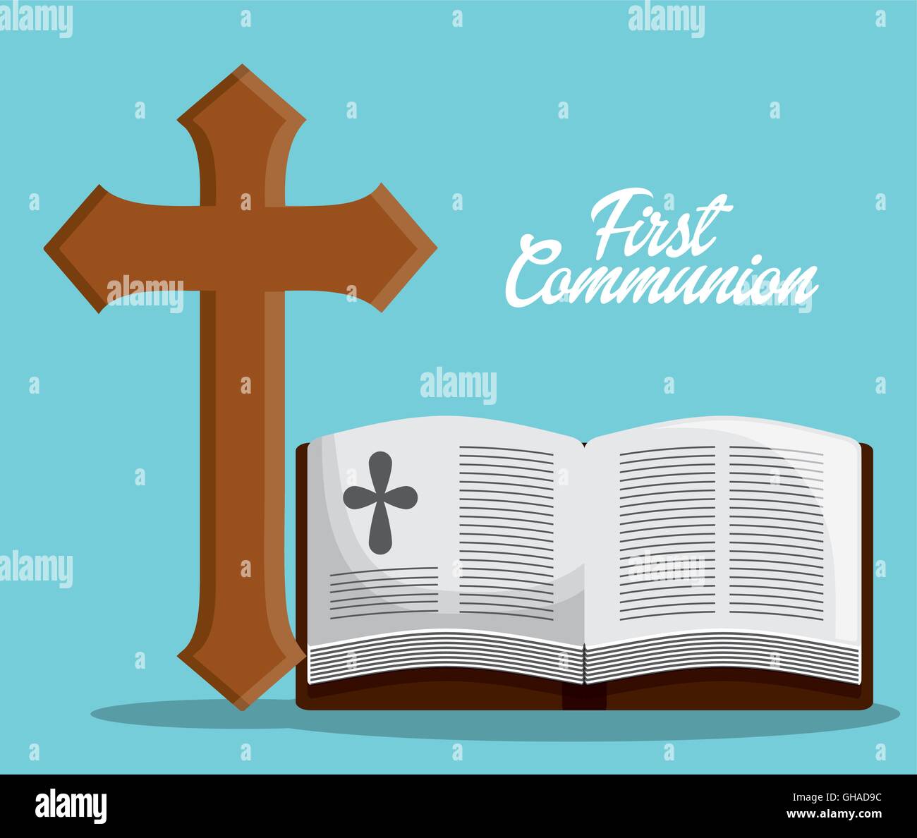 Confirmation Cross Graphic