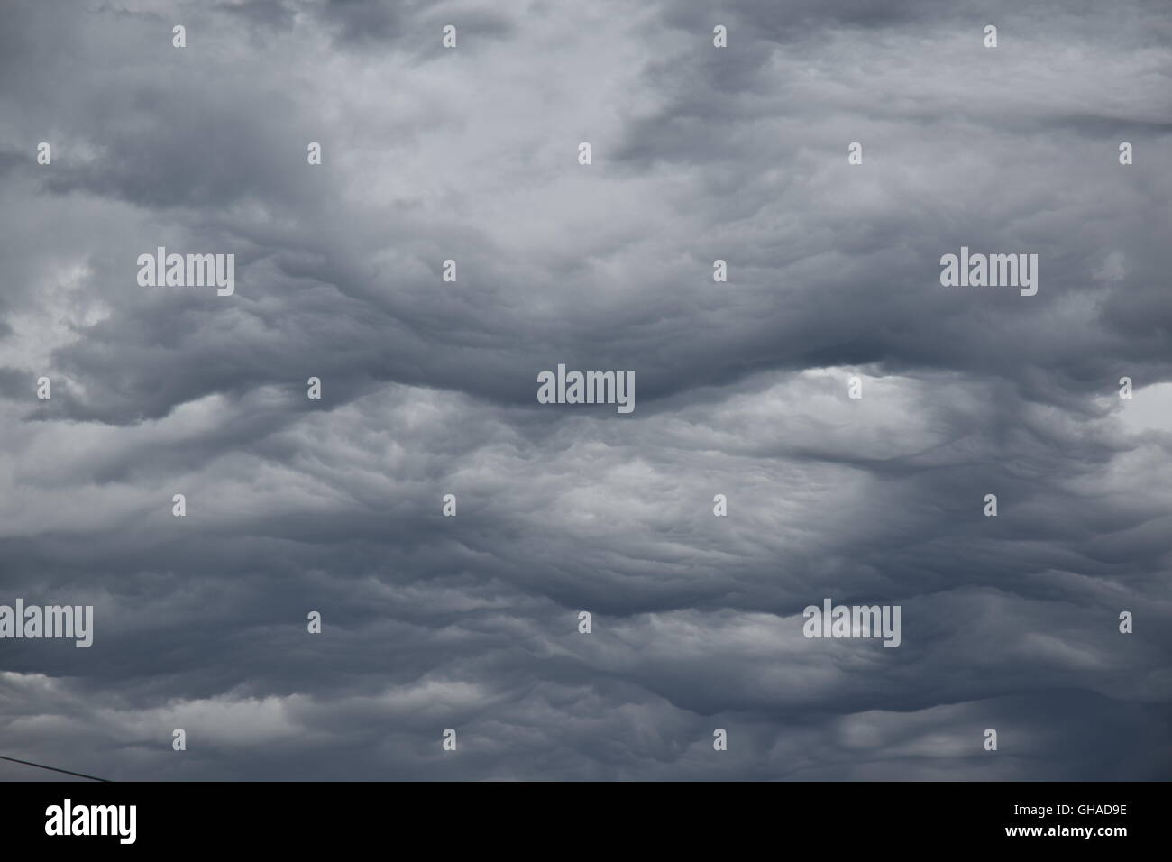 Undulatus Asperatus Clouds Stock Photo - Alamy