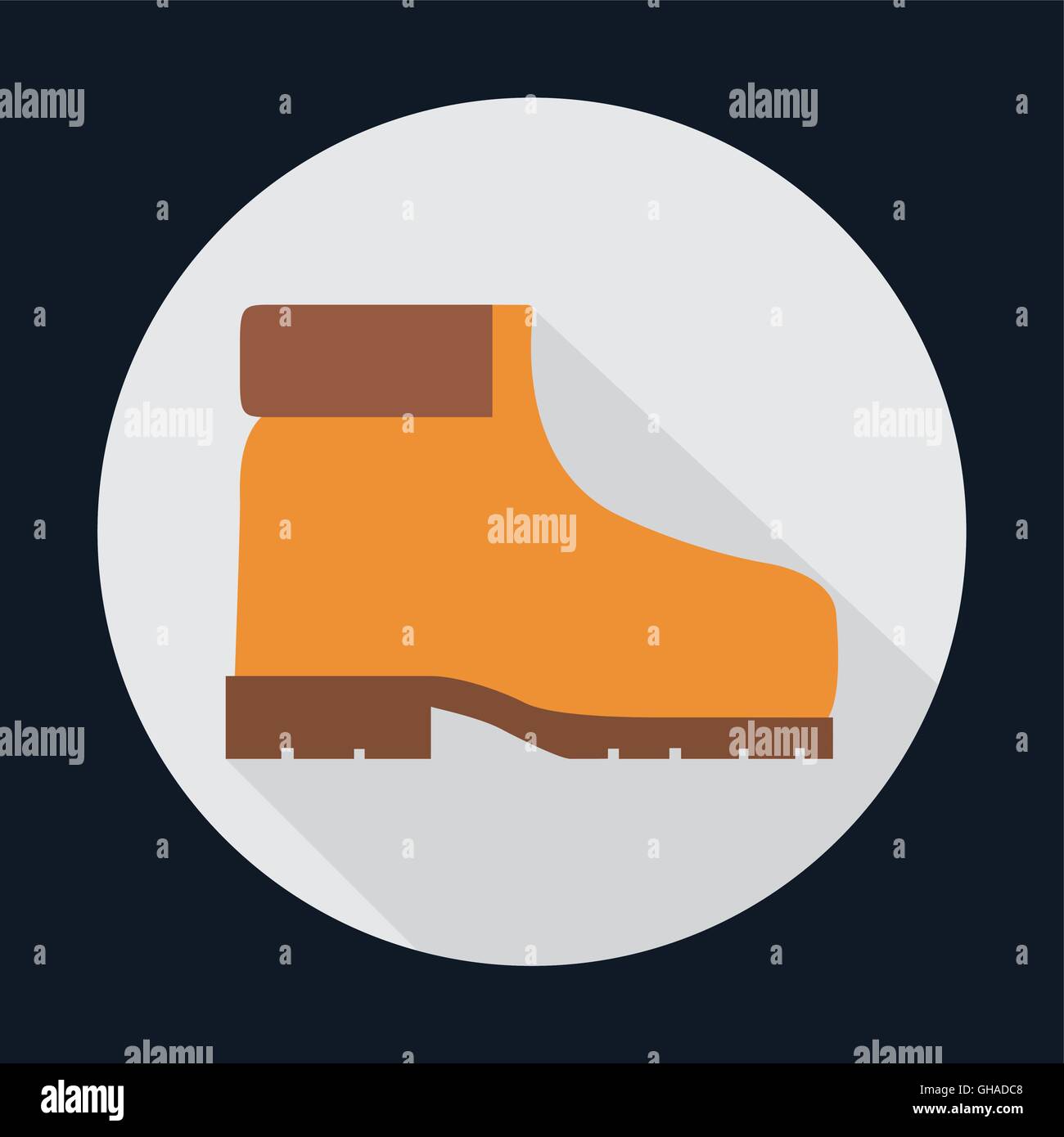 boot industrial security safety icon. Vector graphic Stock Vector Image ...