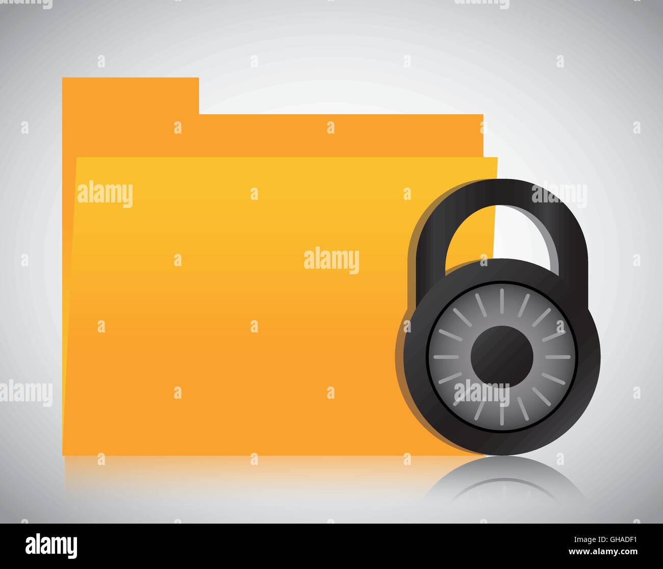 File Archive Padlock Data Center Web Hosting Vector Graphic Stock Vector Image And Art Alamy