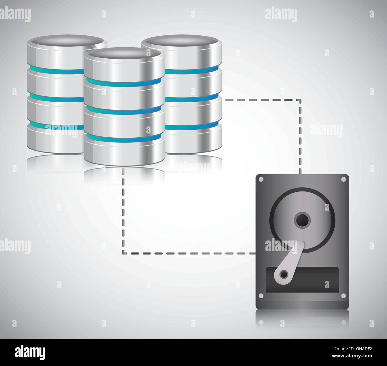 Data center web hosting. Vector graphic Stock Vector Image & Art - Alamy