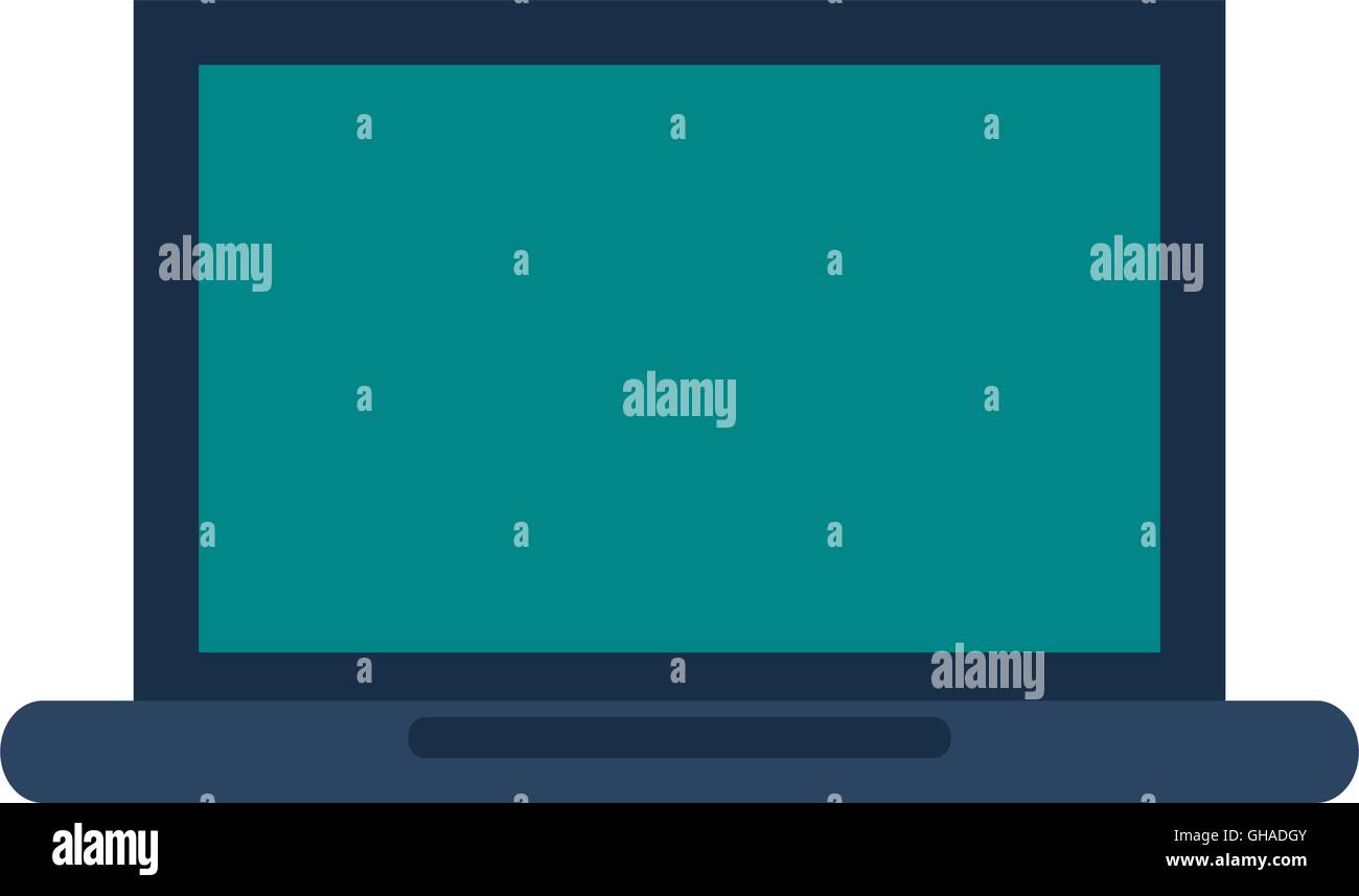 laptop frontview icon Stock Vector Image & Art - Alamy