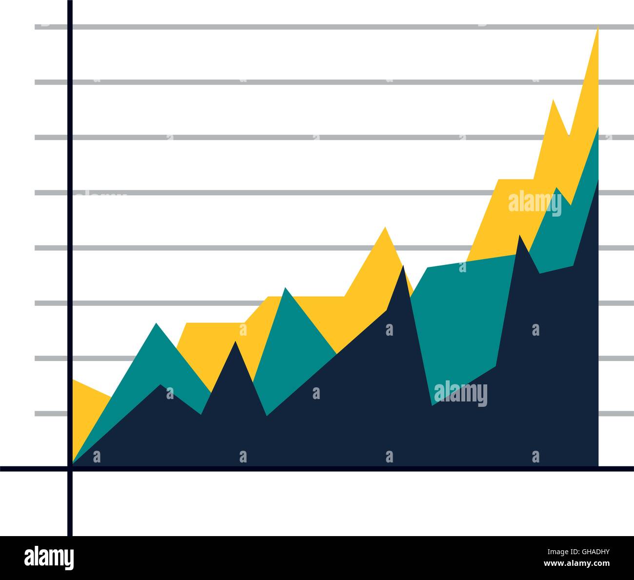 graph chart icon Stock Vector Image & Art - Alamy