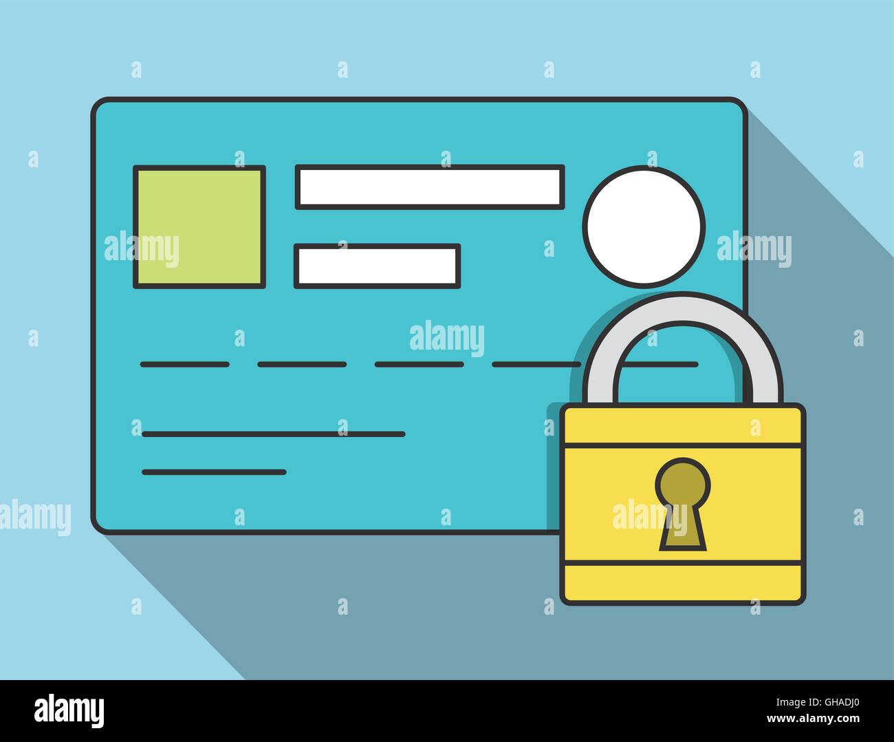 credit card padlock invoice payment icon. Vector graphic Stock Vector ... credit card padlock invoice payment icon. Vector graphic Stock Vector ...