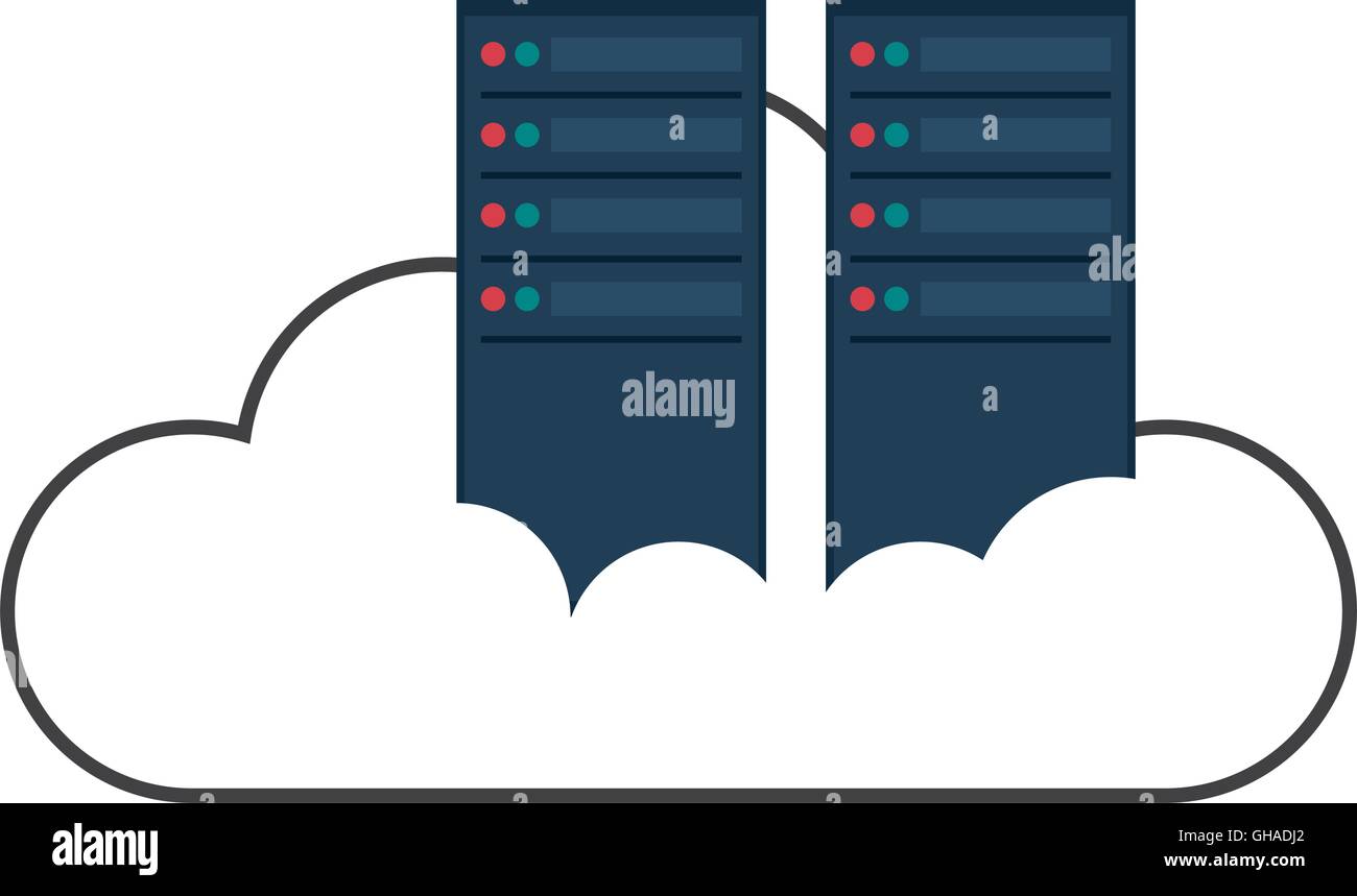 computer server icon Stock Vector Image & Art - Alamy