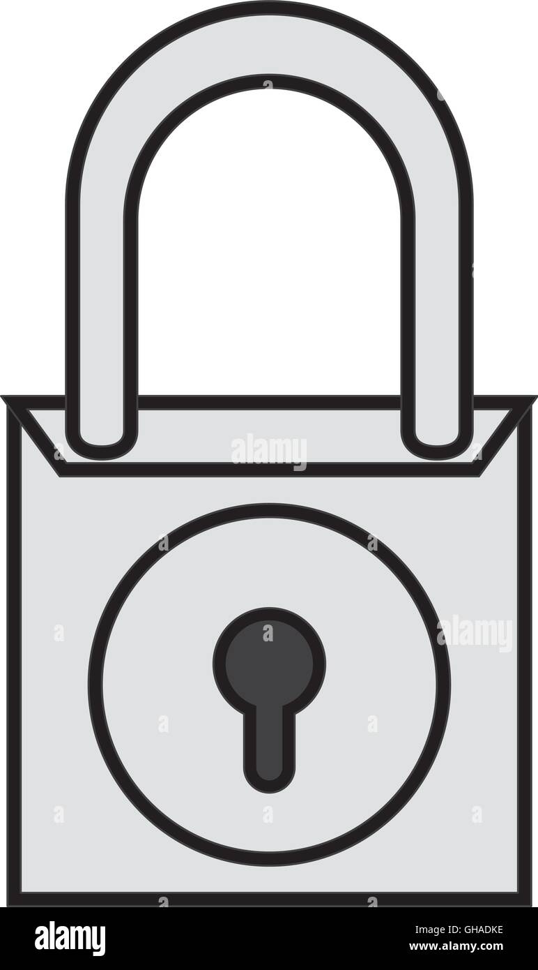 safety lock icon Stock Vector Image & Art - Alamy