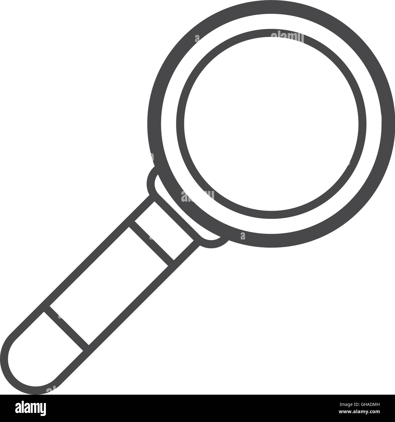 magnifying glass icon Stock Vector Image & Art - Alamy
