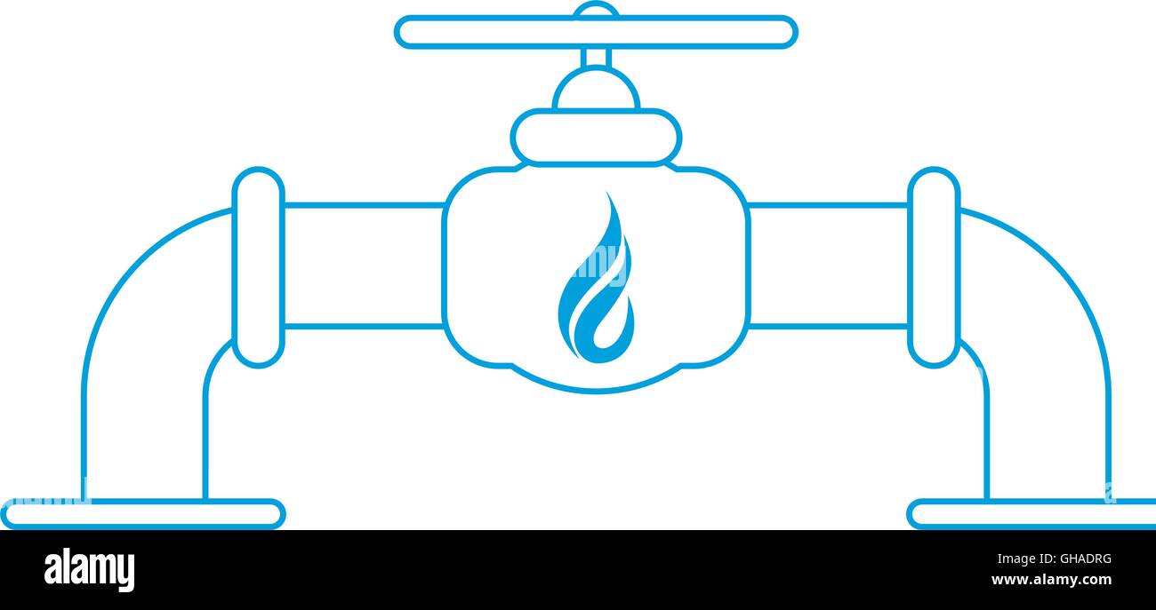 Natural Gas Pipeline Icon Stock Vector Image And Art Alamy