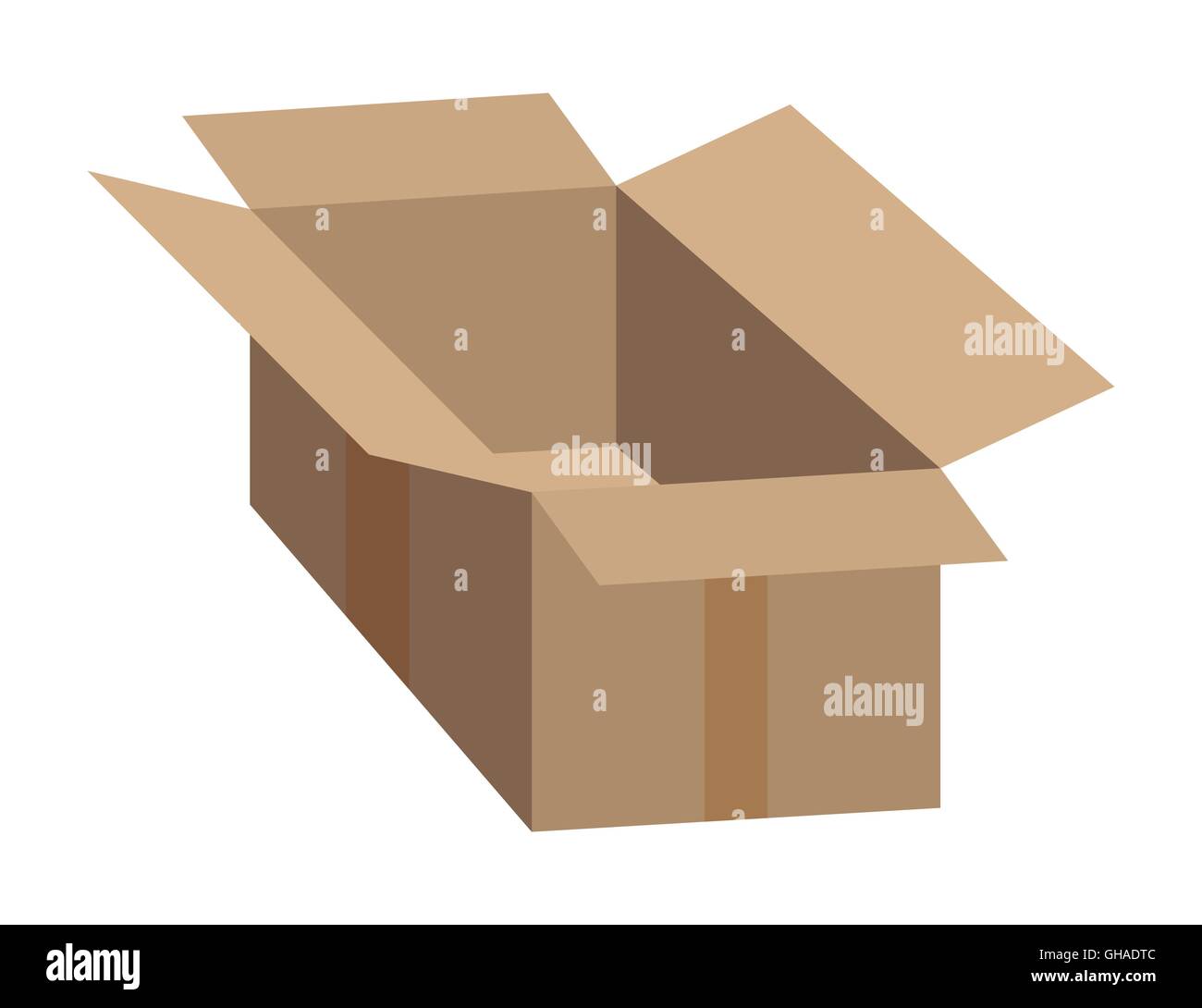 carton box package delivery icon. Vector graphic Stock Vector Image ...