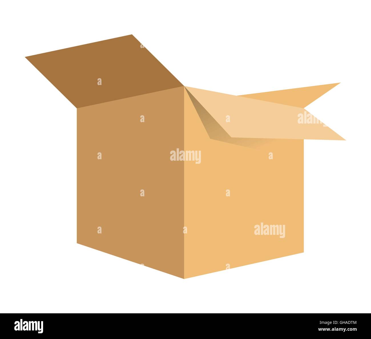 carton box package delivery icon. Vector graphic Stock Vector Image ...