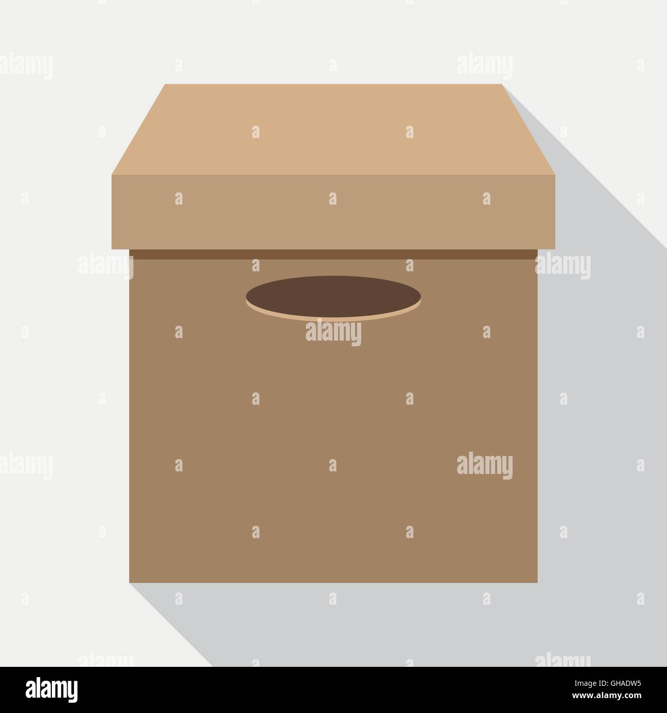 carton box package delivery icon. Vector graphic Stock Vector Image ...