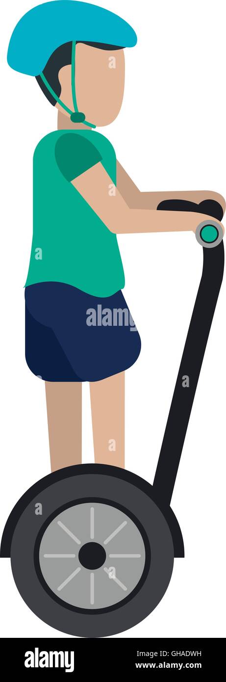 person on segway icon Stock Vector Image & Art - Alamy