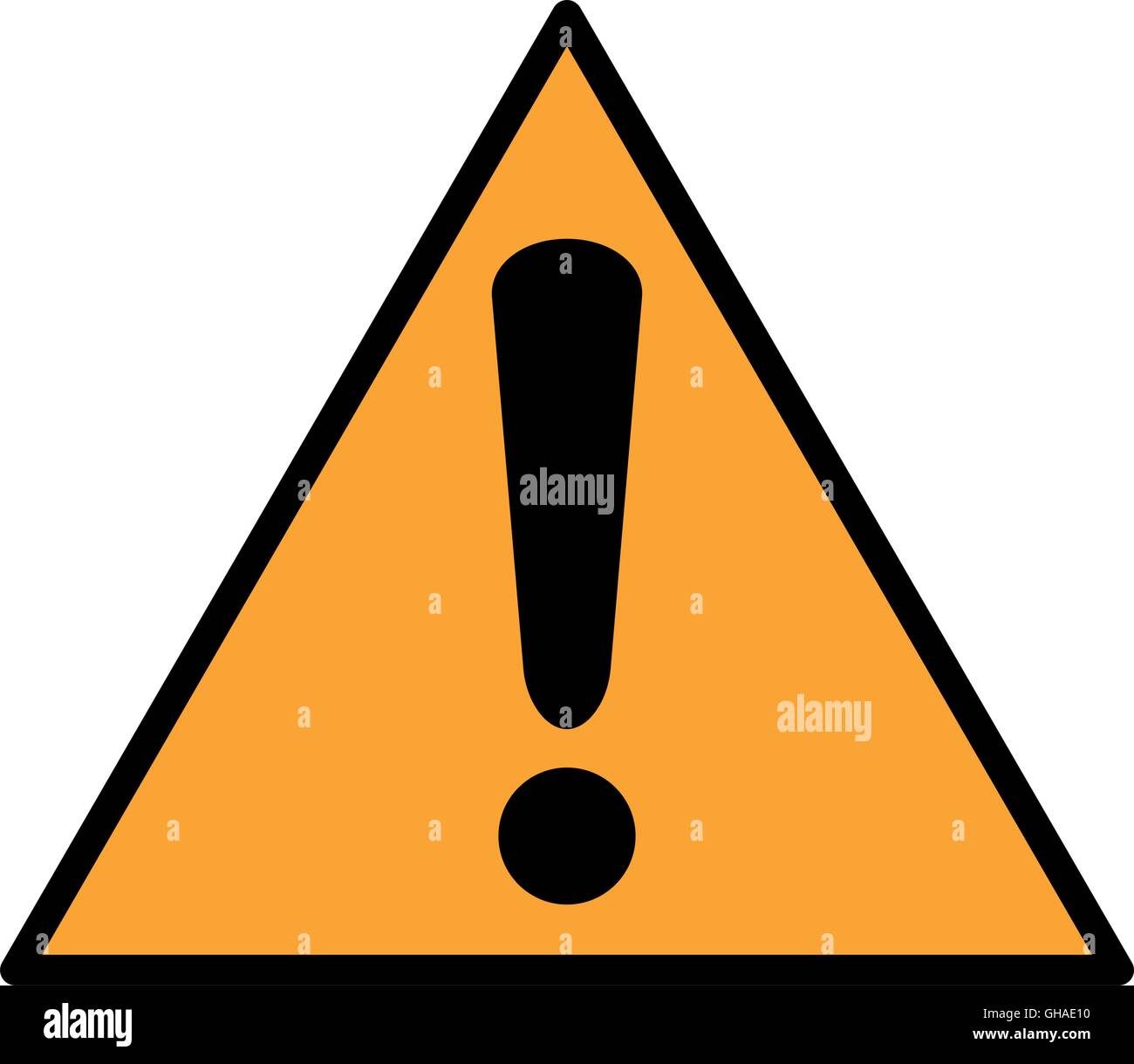 warning sign icon Stock Vector Image & Art - Alamy