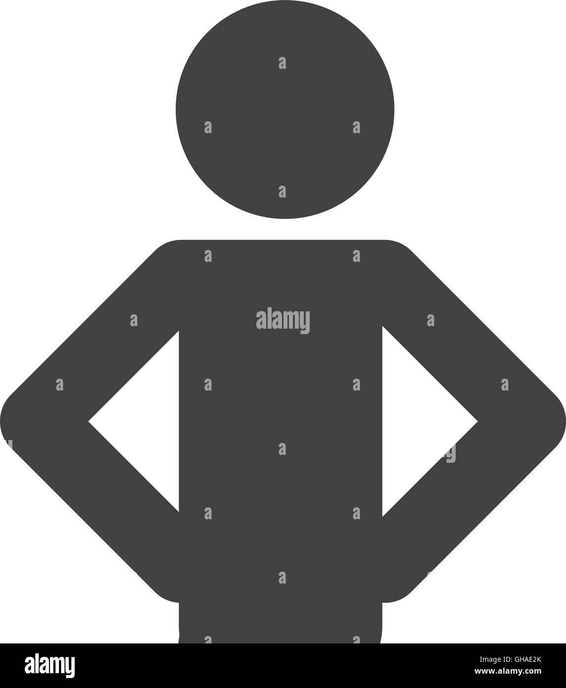 man pictogram icon Stock Vector Image & Art - Alamy