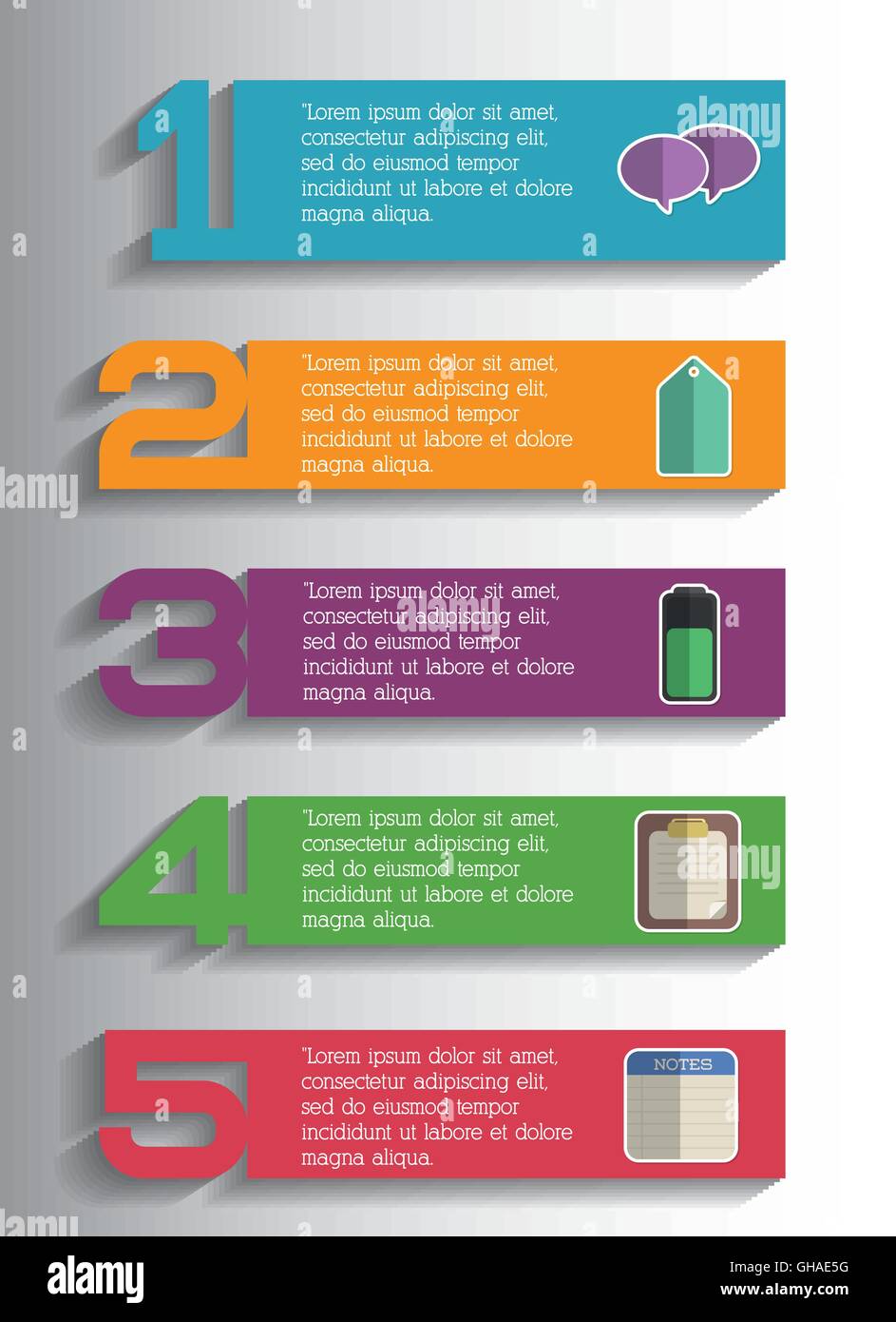 infographic step office icon. Vector graphic Stock Vector Image & Art ...
