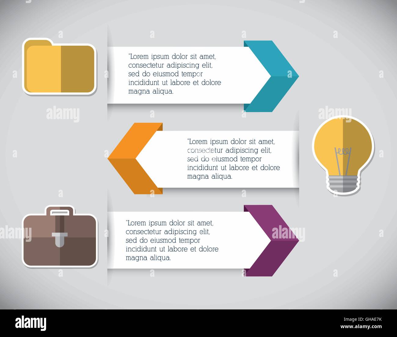 infographic step office icon. Vector graphic Stock Vector Image & Art ...