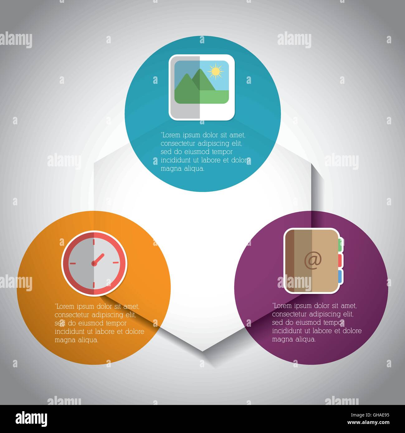 infographic step office icon. Vector graphic Stock Vector Image & Art ...