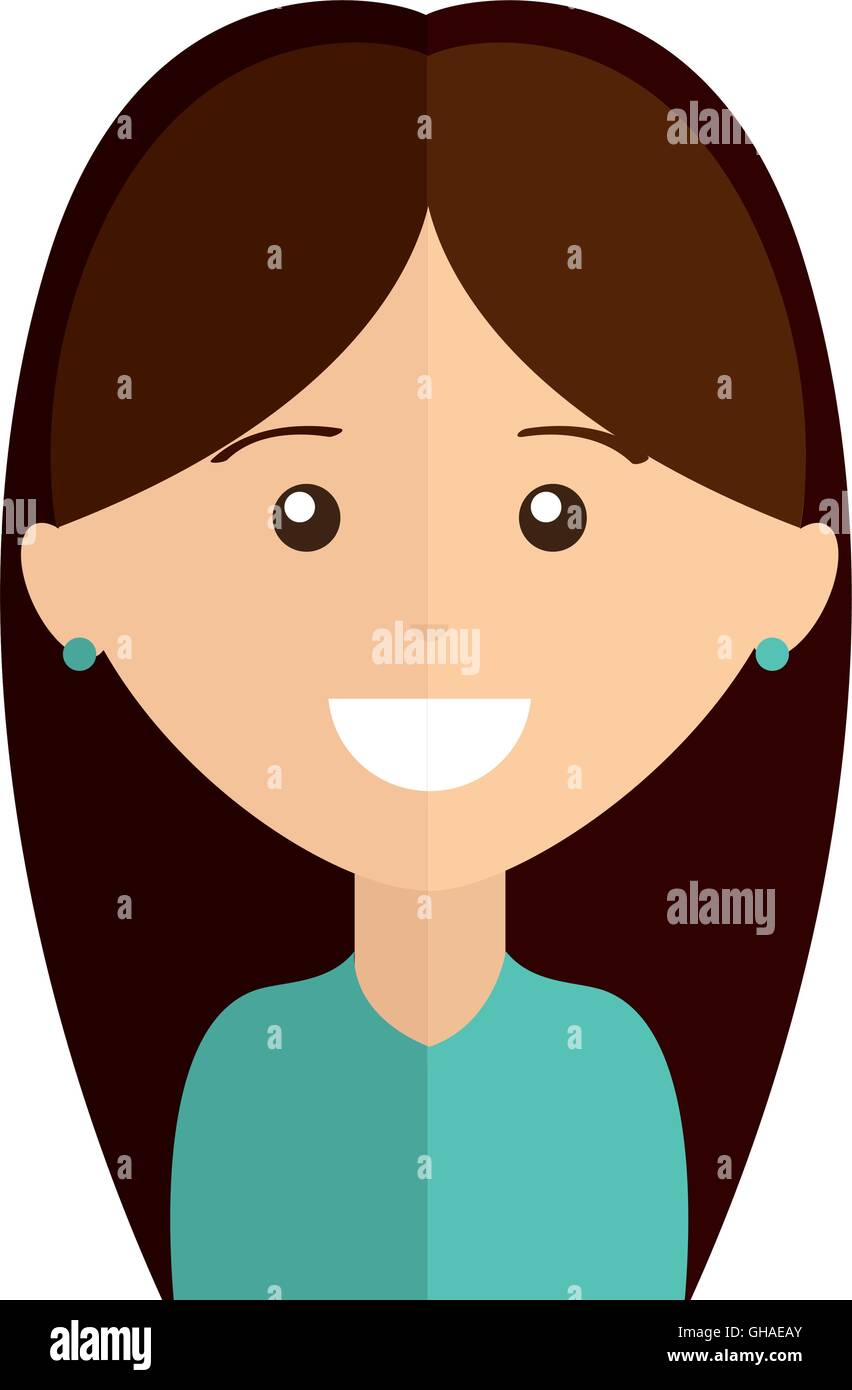 woman female young icon Stock Vector Image & Art - Alamy