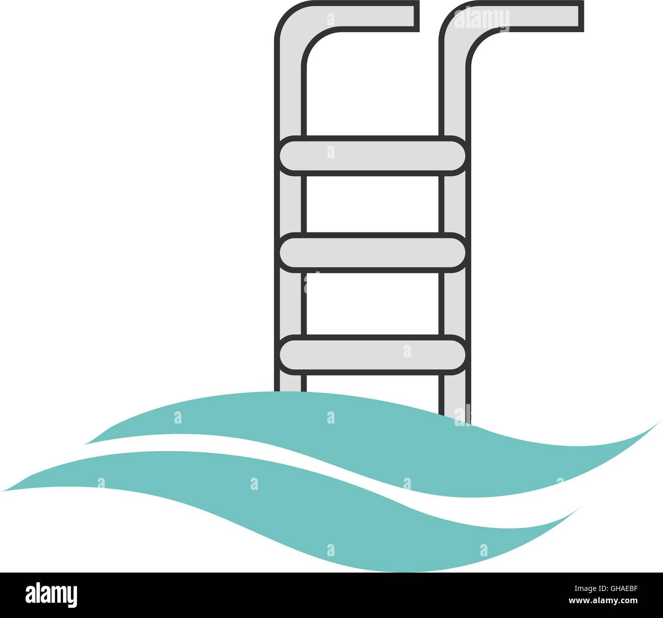 Pool rail Stock Vector Images - Alamy