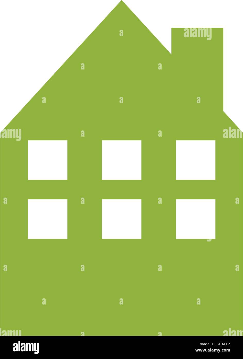 building green ecology icon Stock Vector Image & Art - Alamy