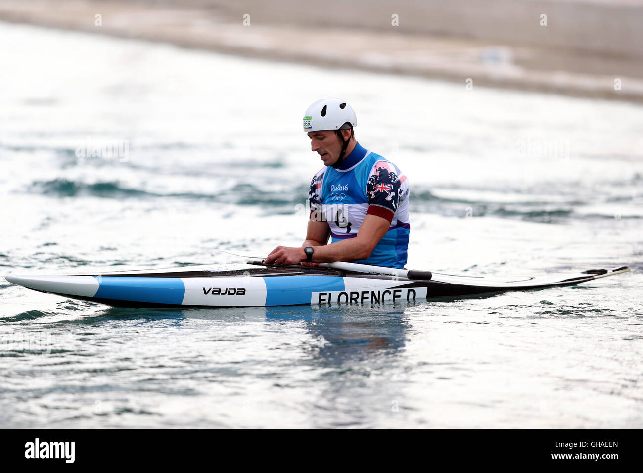 Great Britain's David Florence during the Men's Canoe Single (C1) final ...
