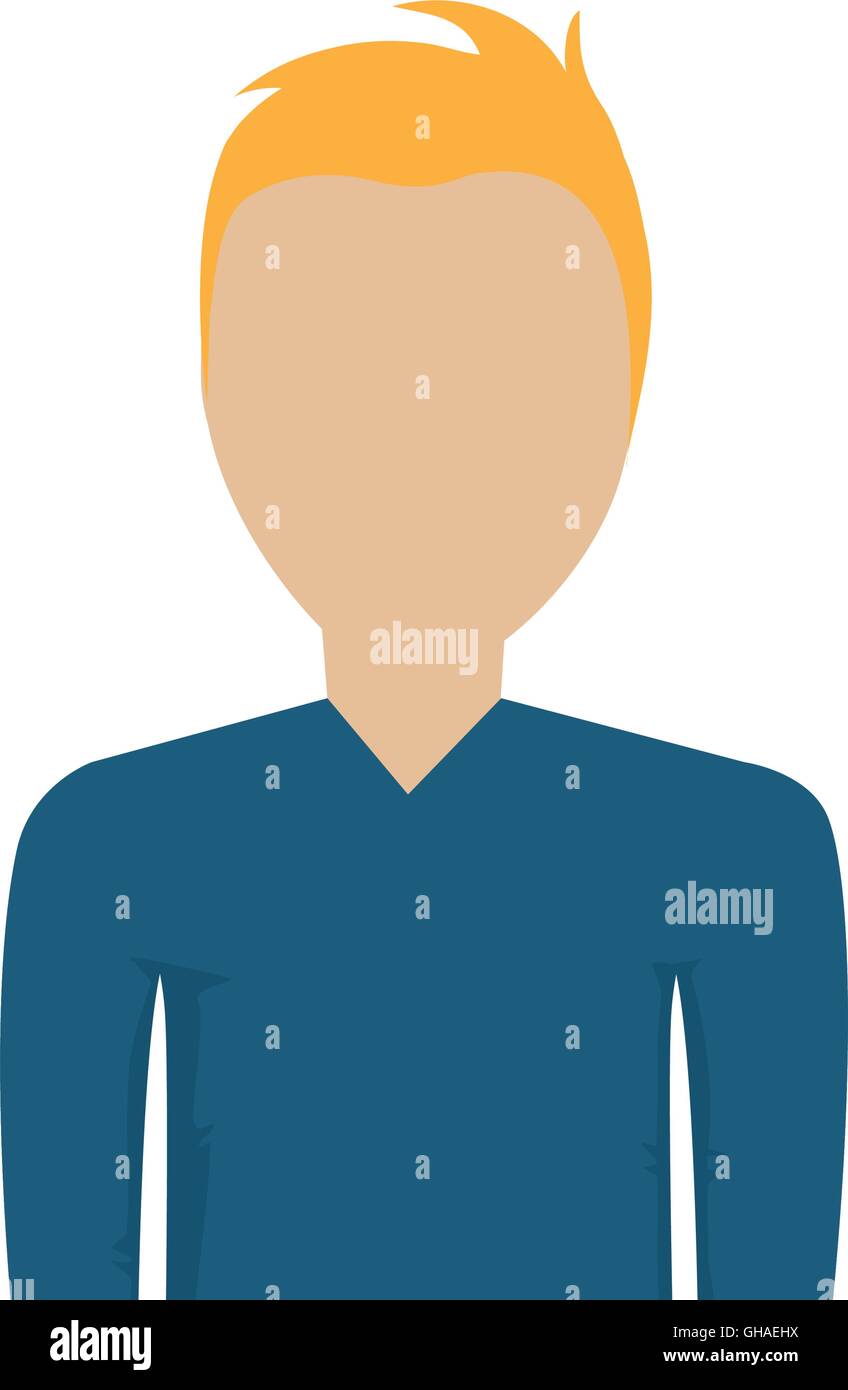 man male avatar person icon. Vector graphic Stock Vector Image & Art ...