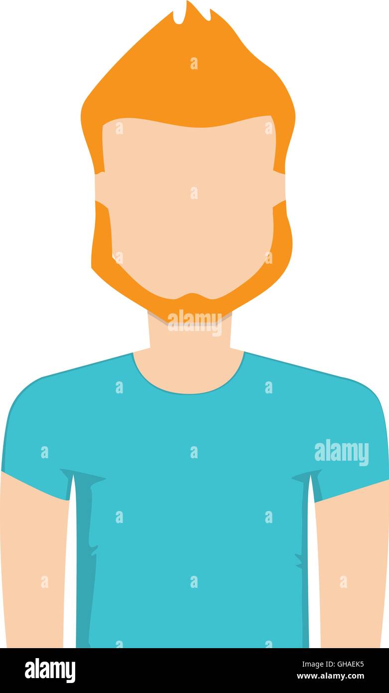 man male avatar person icon. Vector graphic Stock Vector Image & Art ...