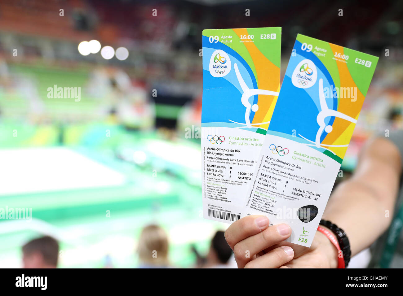 Olympic tickets rio hi-res stock photography and images - Alamy