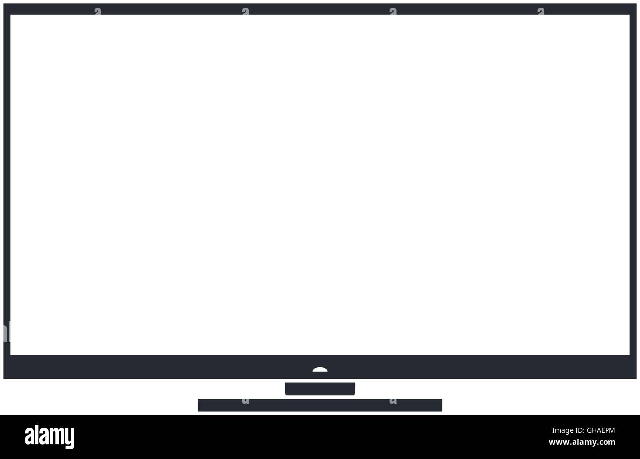 modern tv screen icon Stock Vector Image & Art - Alamy